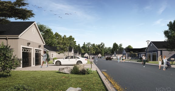 Floor Plans of Hangar Flats in Batavia, OH